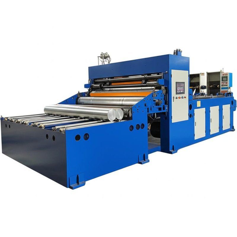 Coil OD Max 2000mm Metal Slitting Line Featuring Recoiler ID 508mm ...