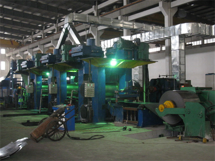 0.8-1.5 X 600mm 4 High Tandem Cold Mill With Spiral Accumulator 700