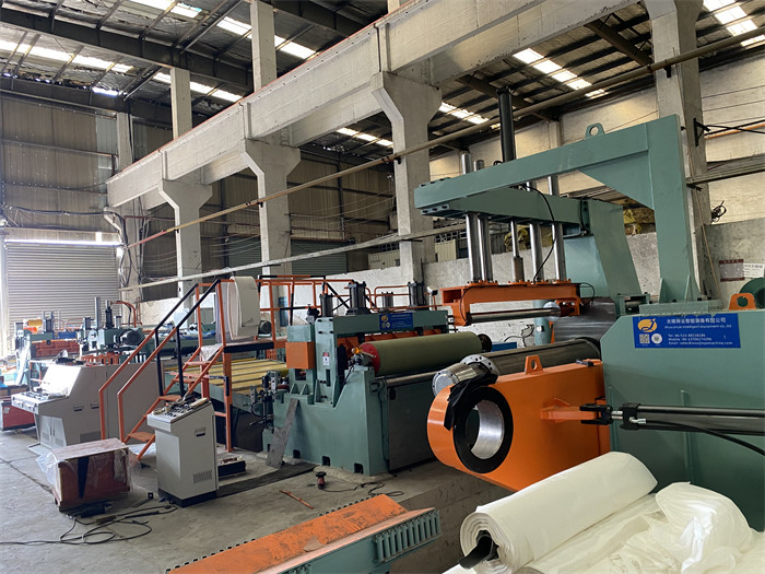 High Speed Precision Slitting Recoiling Line Stainless Steel 3 X 1600 360KW