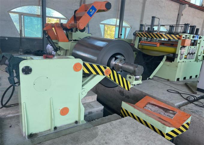 Precision Steel Coil Uncoiler Slitter Coiler Machines For Steel ...