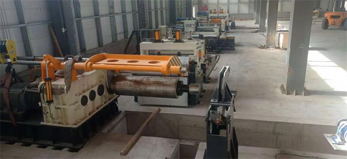 200mpm High Speed Steel Coil Slitting Line With Floor Cradle Coil Car