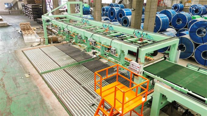 Precision Rotary Shear Cut To Length Line High Speed Fly Cutting